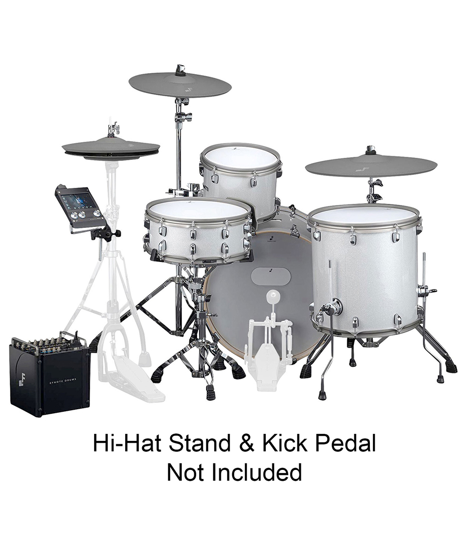 Buy EFDPRO7-STDSET-WS & EFD7-BOX3 (CS7 stand) EFNOTE PRO 700 Standard Set 4 Pieces Electric Drum ...